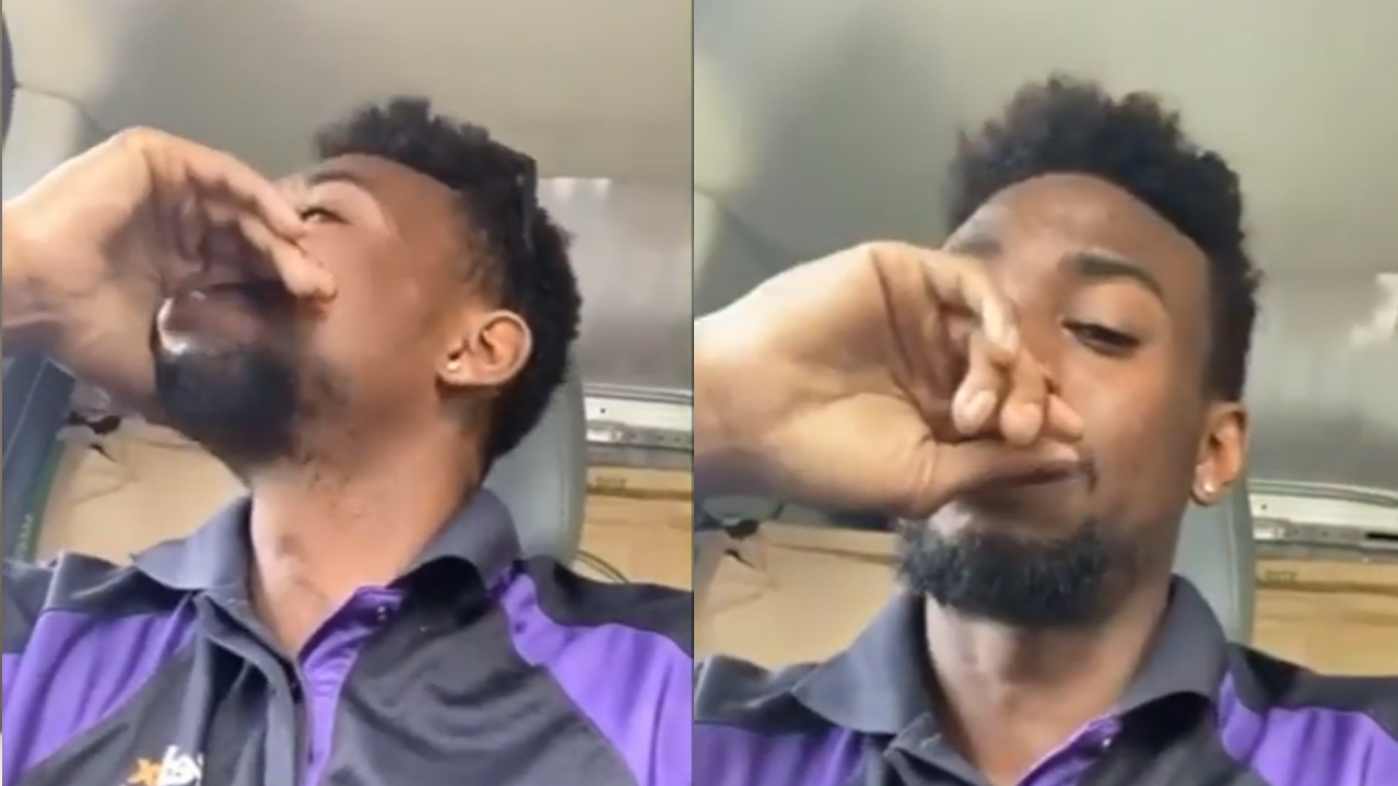 FedEx Driver Breaks Down In Tears After Allegedly Spit On & Called The ...