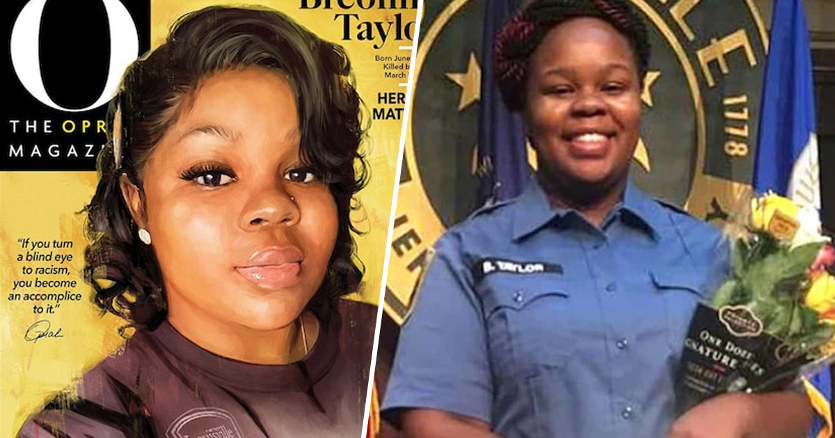 BREONNA TAYLOR FEATURES ON O MAGAZINE COVER .. First Time In Mag's ...