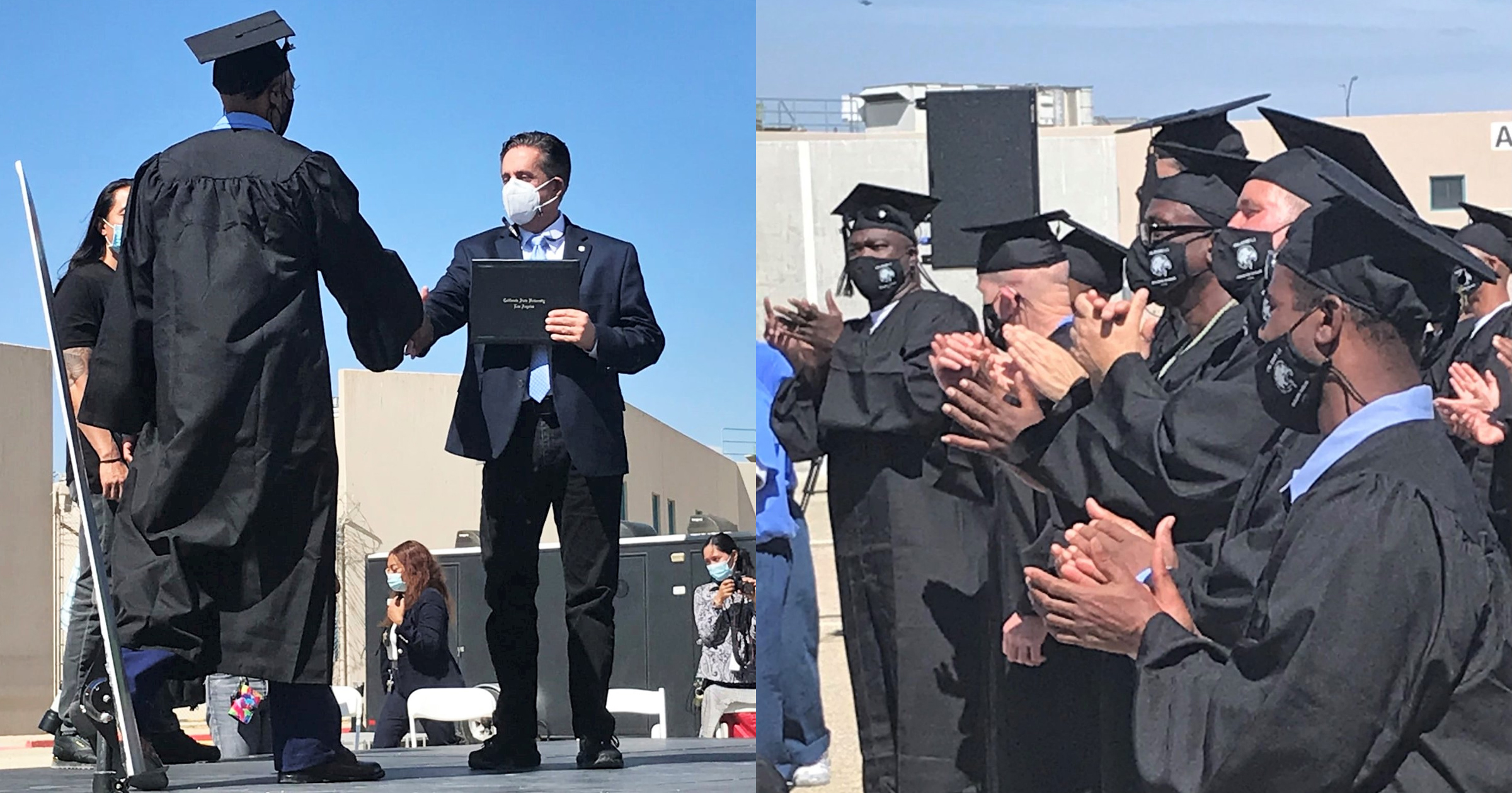 25 California Inmates Earn Bachelors Degrees In First-Ever Graduation ...