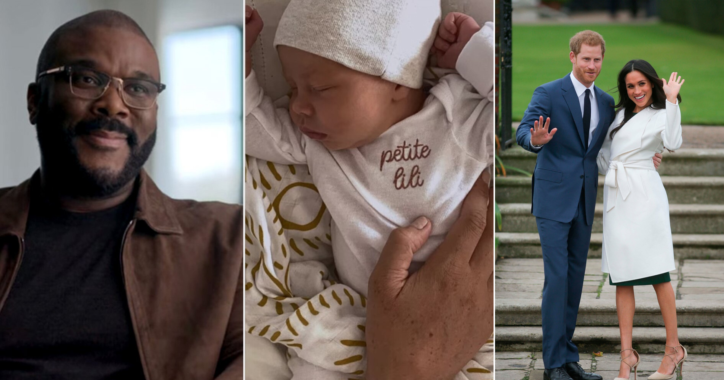 Prince Harry And Duchess Meghan Reveal Tyler Perry Is the Godfather to ...